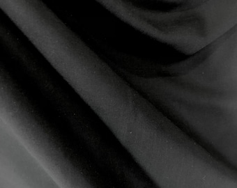 Black Rayon Challis Fabric 100% Rayon 53/54 Wide Sold by the Yard Many ...