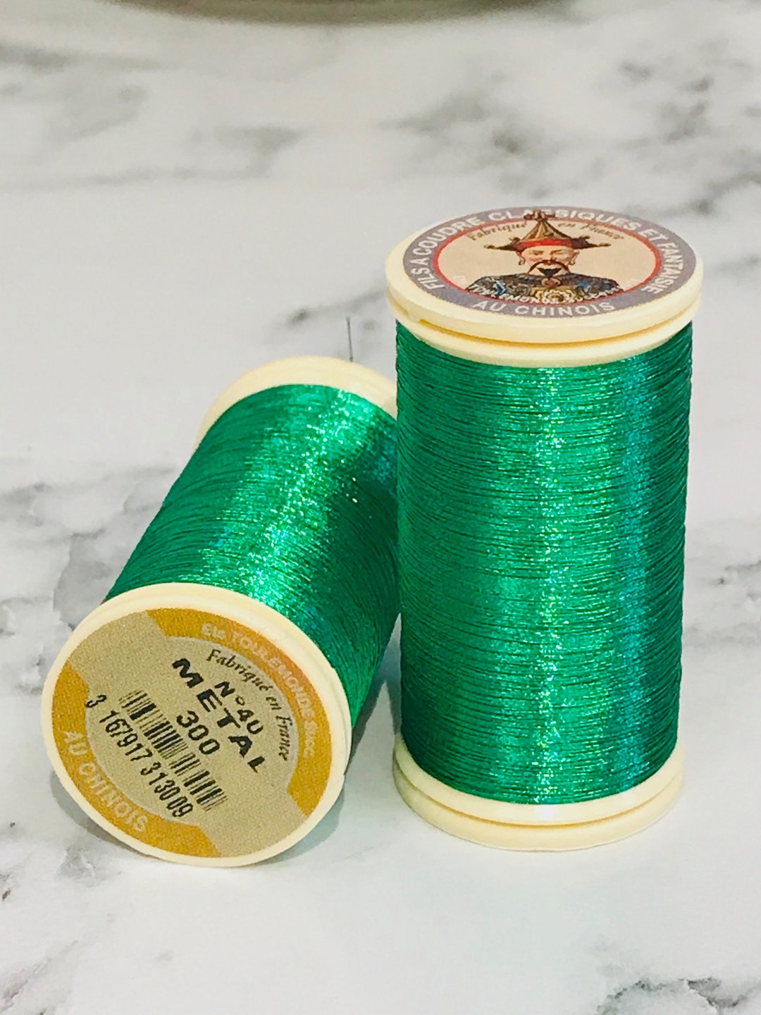 Sajou No. 300- LAWN Metallic Thread- Fil Au Chinois - Etsy