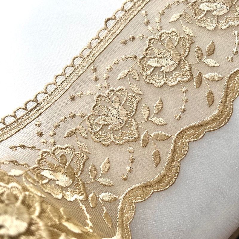 Gold Lace Trim - Etsy