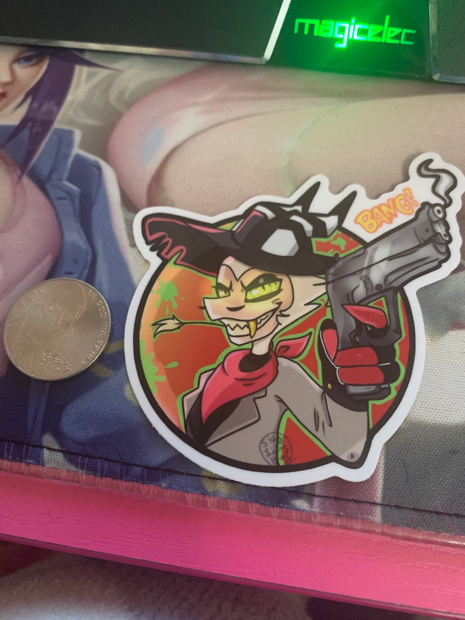 Striker Sticker - Etsy