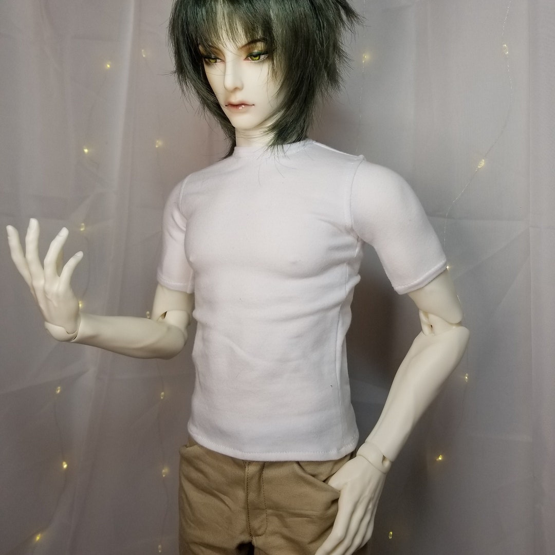 BJD Basic White T-shirt 70 Cm Uncle - Etsy