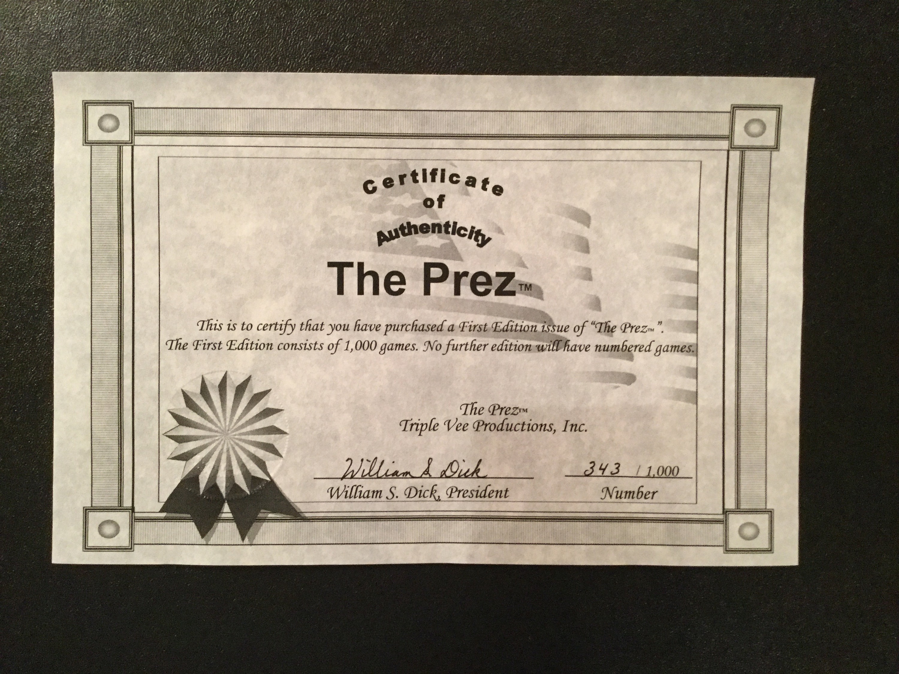 The Prez Board Game - Etsy