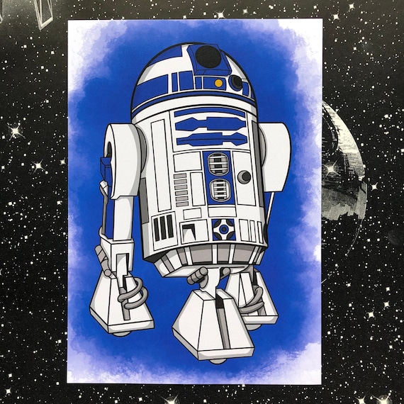 R2d2 Drawing R2 D2 Drawing Time Lapse YouTube