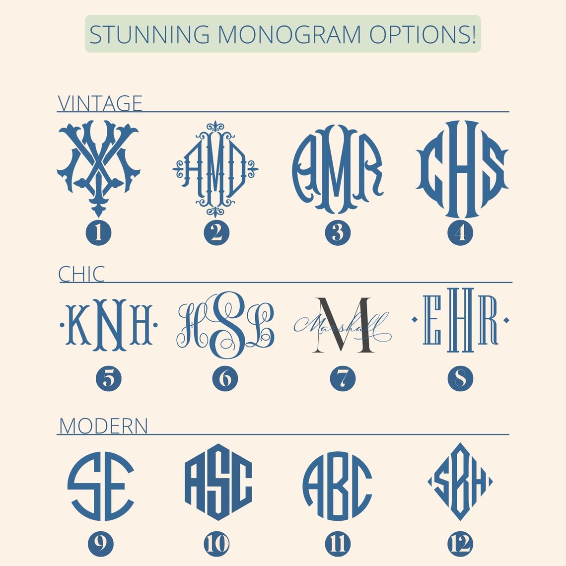 Monogrammed Shower Curtain Custom Monogram Bathroom Set Personalized ...