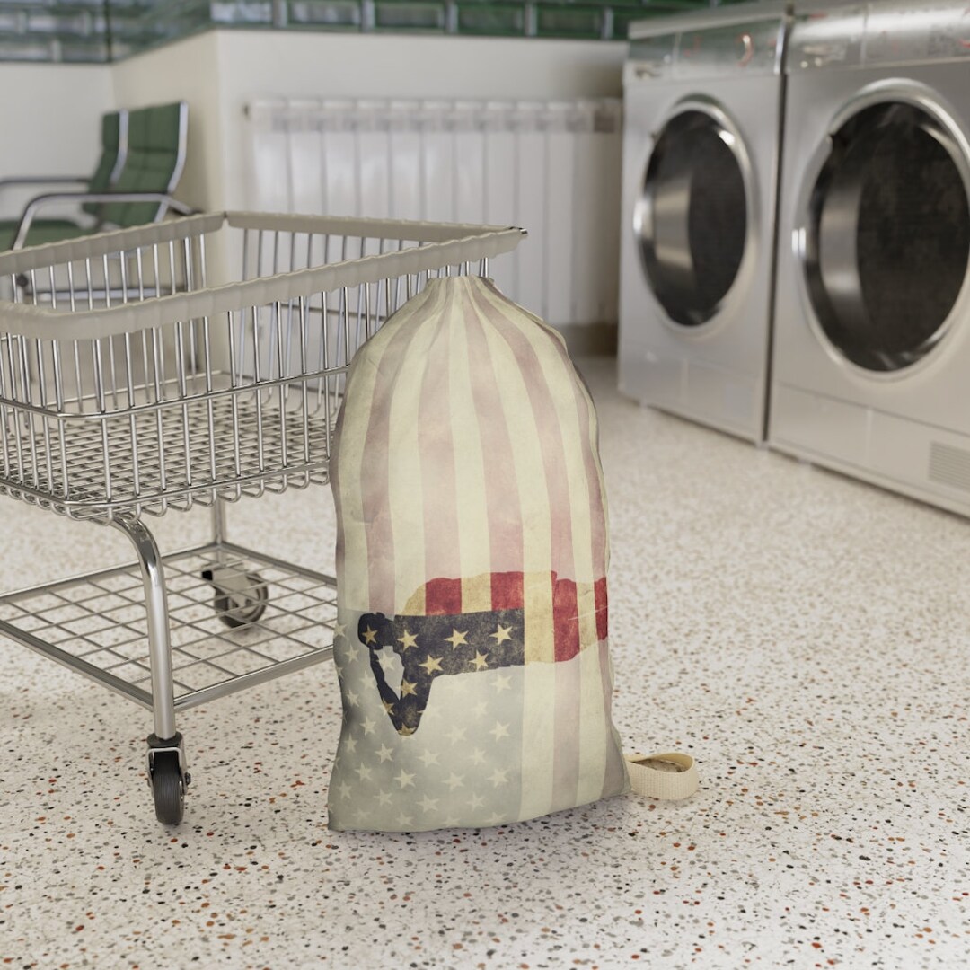 Military Laundry Bag, Retired Military Gifts, Dirty Clothes Hamper ...