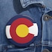 Colorado Pins, Travel Enthusiasts, State Souvenir, Button Collection ...