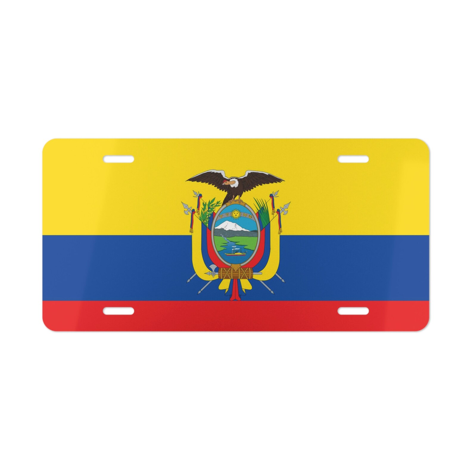 Ecuador License Plate, Travel License Plates, Car Enthusiast Gift ...