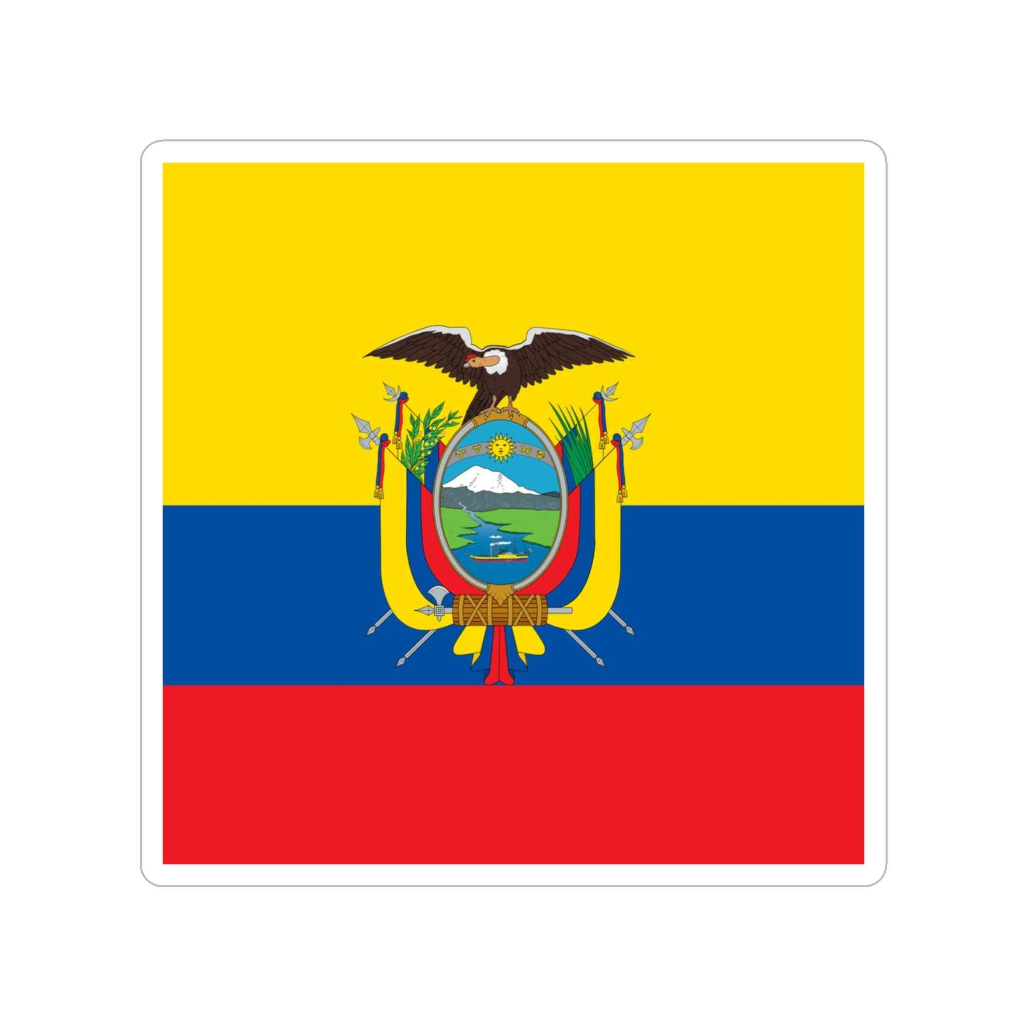 Ecuador Sticker Outdoor Decals Travel the World Die Cut - Etsy