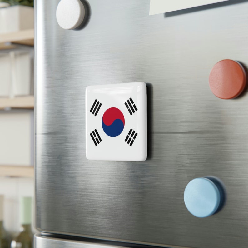South Korea Magnet, Korean Culture, Porcelain Magnet, East Asian ...