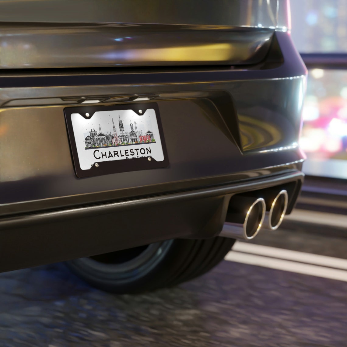 Charleston License Plate, South Carolina State, Car Vanity Plate ...