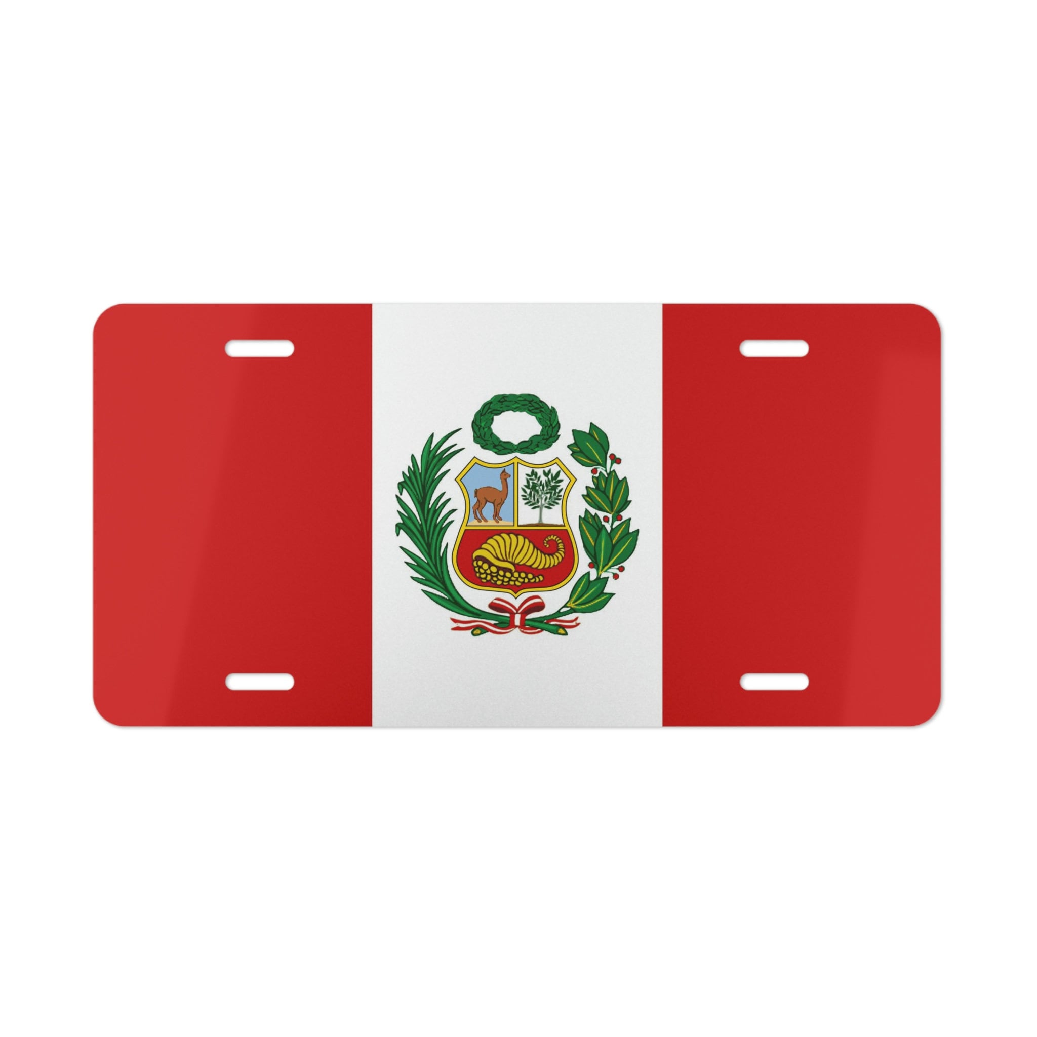 Peru License Plate, Flag Vanity Plate, Peru Souvenir Collection, Travel ...