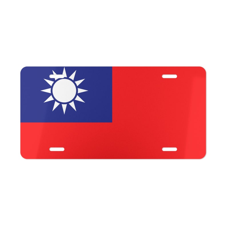 Taiwan License Plate, Travel Themed Gift, Car Enthusiast, Taiwan ...