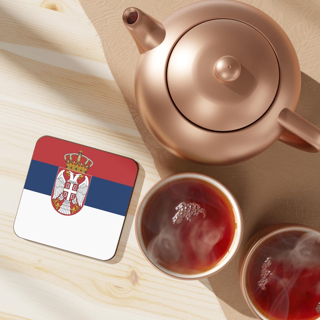 Serbia Coaster, Travel Lover, Coffee Table Decor, Serbian Souvenir, New ...