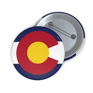 Colorado Pins, Travel Enthusiasts, State Souvenir, Button Collection ...