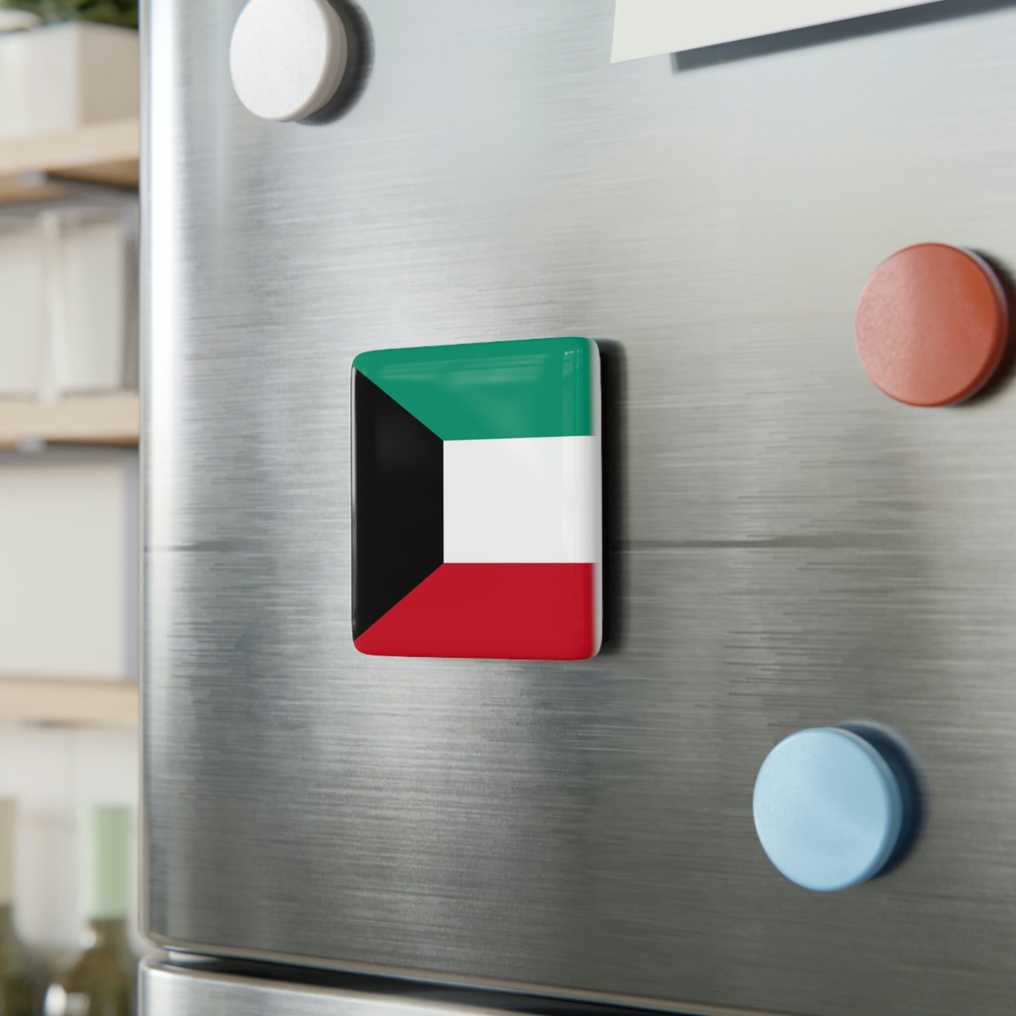 Kuwait Magnet, Middle Eastern Decor, Porcelain Magnet, Middle East ...