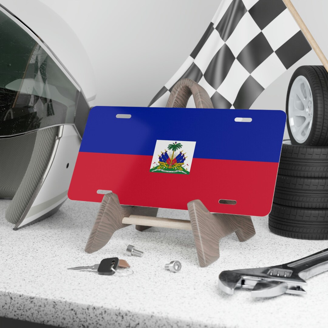 Haiti License Plate, Haitian Culture, Travel Memory Gift, Souvenir Gift ...