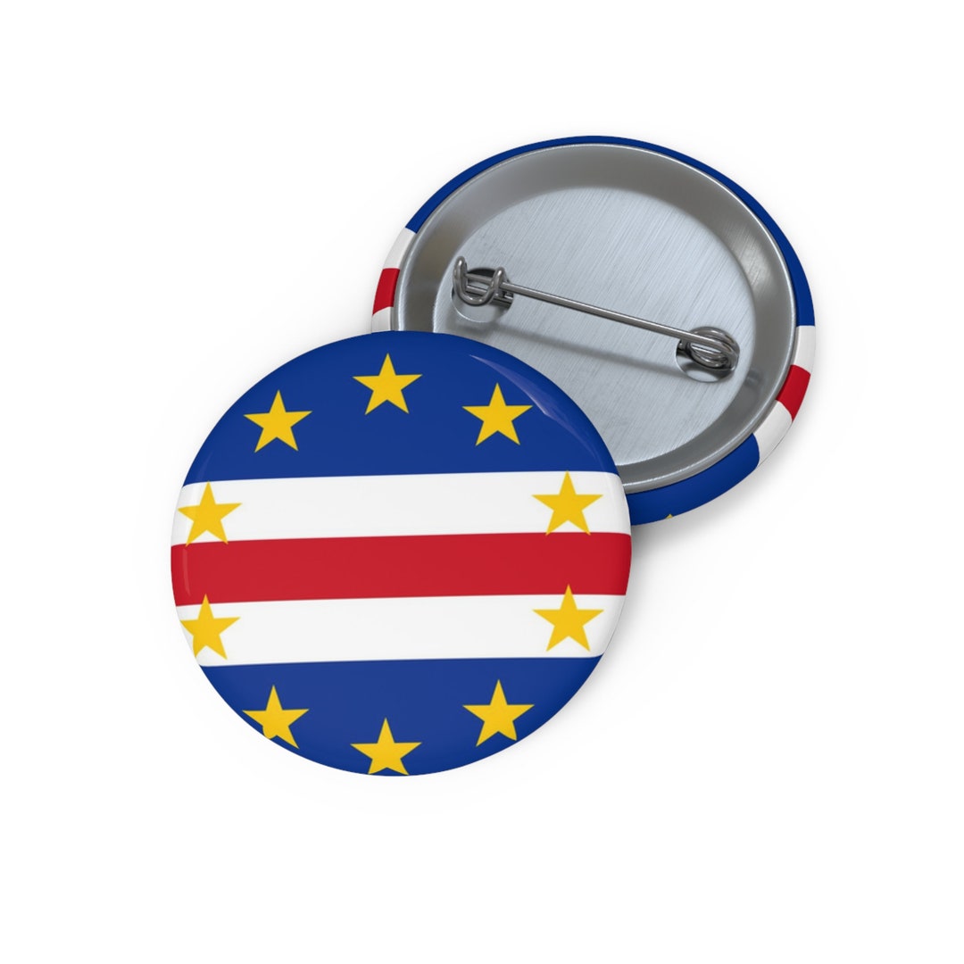 Cape Verde Button, Travel Enthusiast, African Pride, Pinback Buttons ...