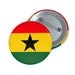Ghana Button, Country Flag Pins, Africa Countries, Button Collection ...
