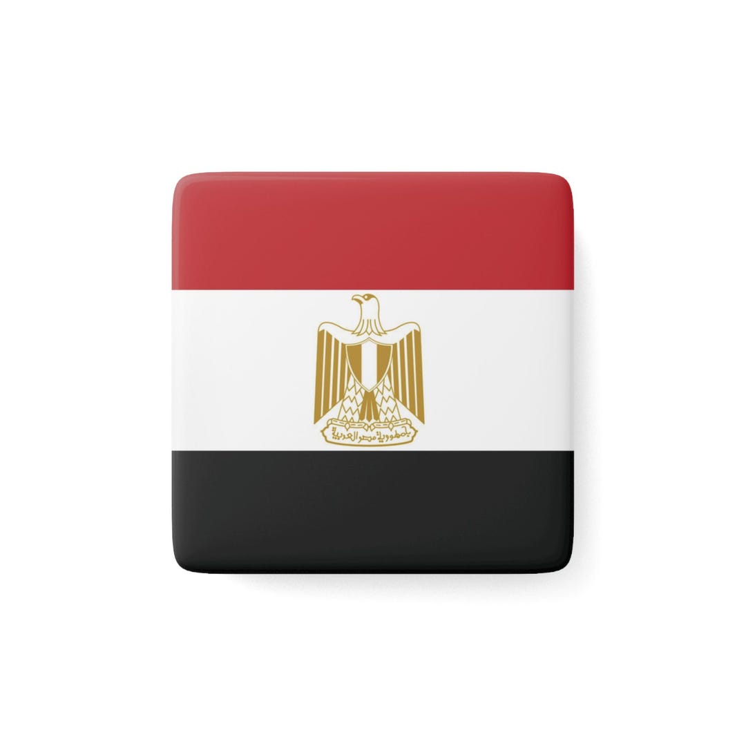 Egypt Magnet, Country Keepsake, Egyptian Souvenir, World Flag ...