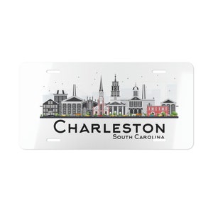 Charleston License Plate, South Carolina State, Car Vanity Plate ...