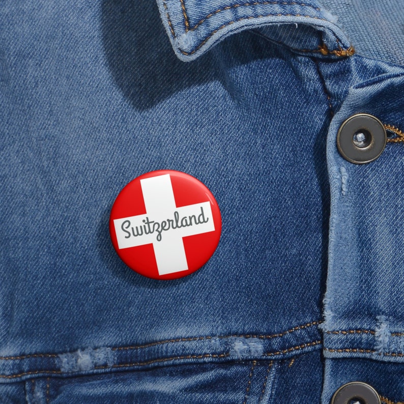 Switzerland Button, World Flag Pins, Europe Bucket List, European ...