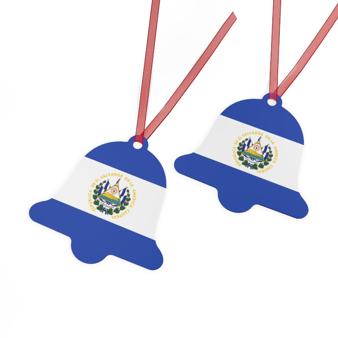 El Salvador Ornament, Travel Themed Gifts, Metal Ornaments, Spanish ...