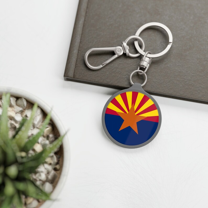 Arizona Keychain, the Grand Canyon State, Home State Keychain, Arizona ...