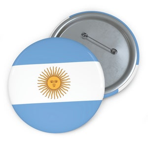 Argentina Souvenir, Argentina Pin, Flag Button, Travel Memory Gift ...