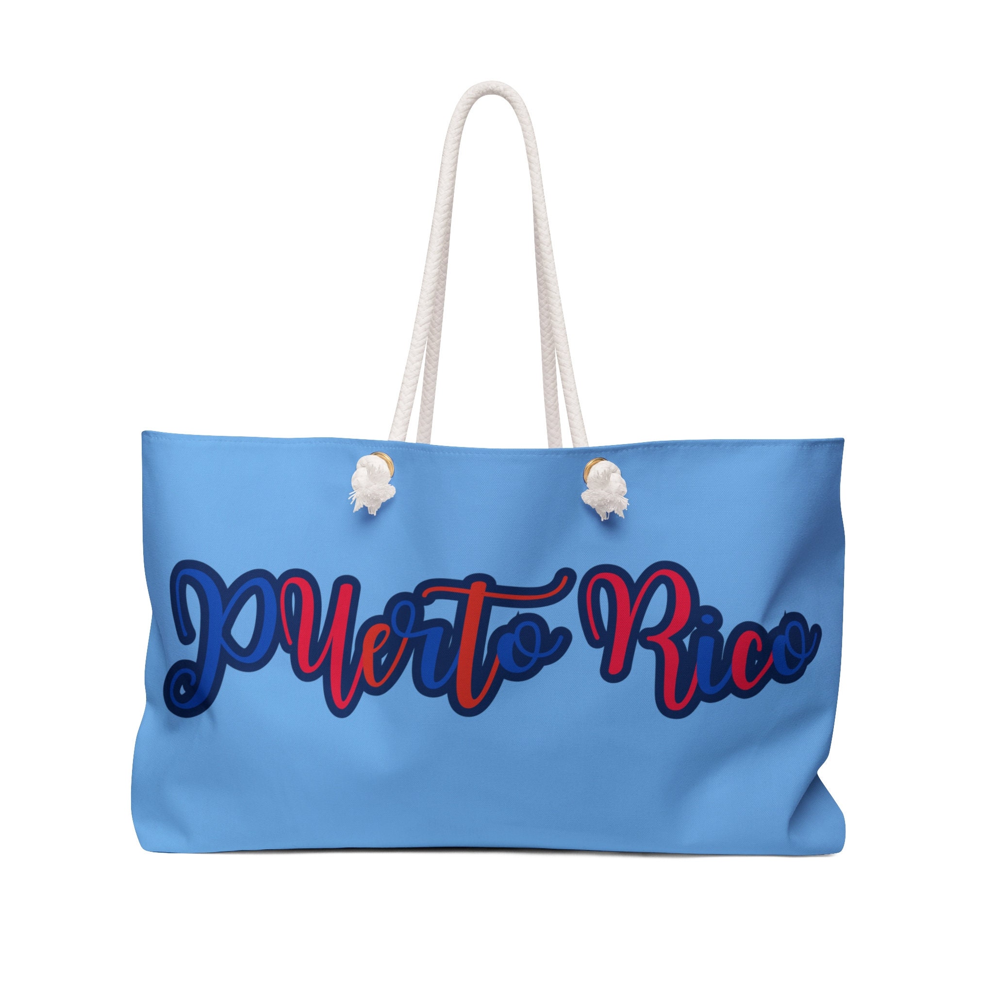 Puerto Rico Tote Bag, Vacation Theme Gifts, Travel Bag Gift, Beach ...
