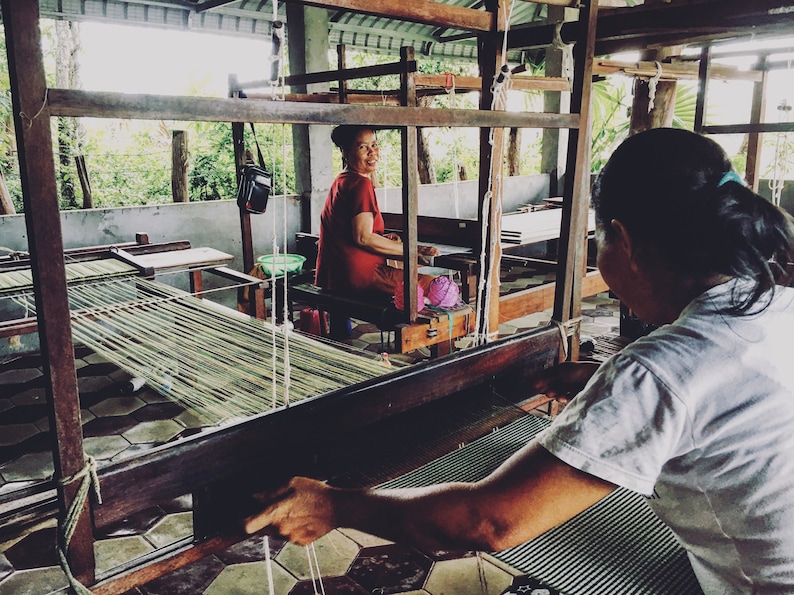 Osjá Grey Kimono Handwoven Organic Cotton - Etsy