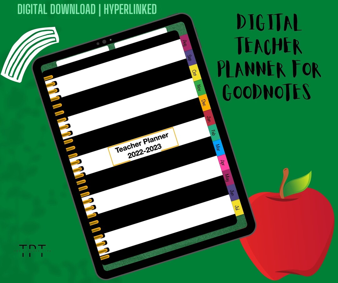 Teacher Planner 2022-2023, Digital, Agenda, Goodnotes, Ipad, Tablet ...