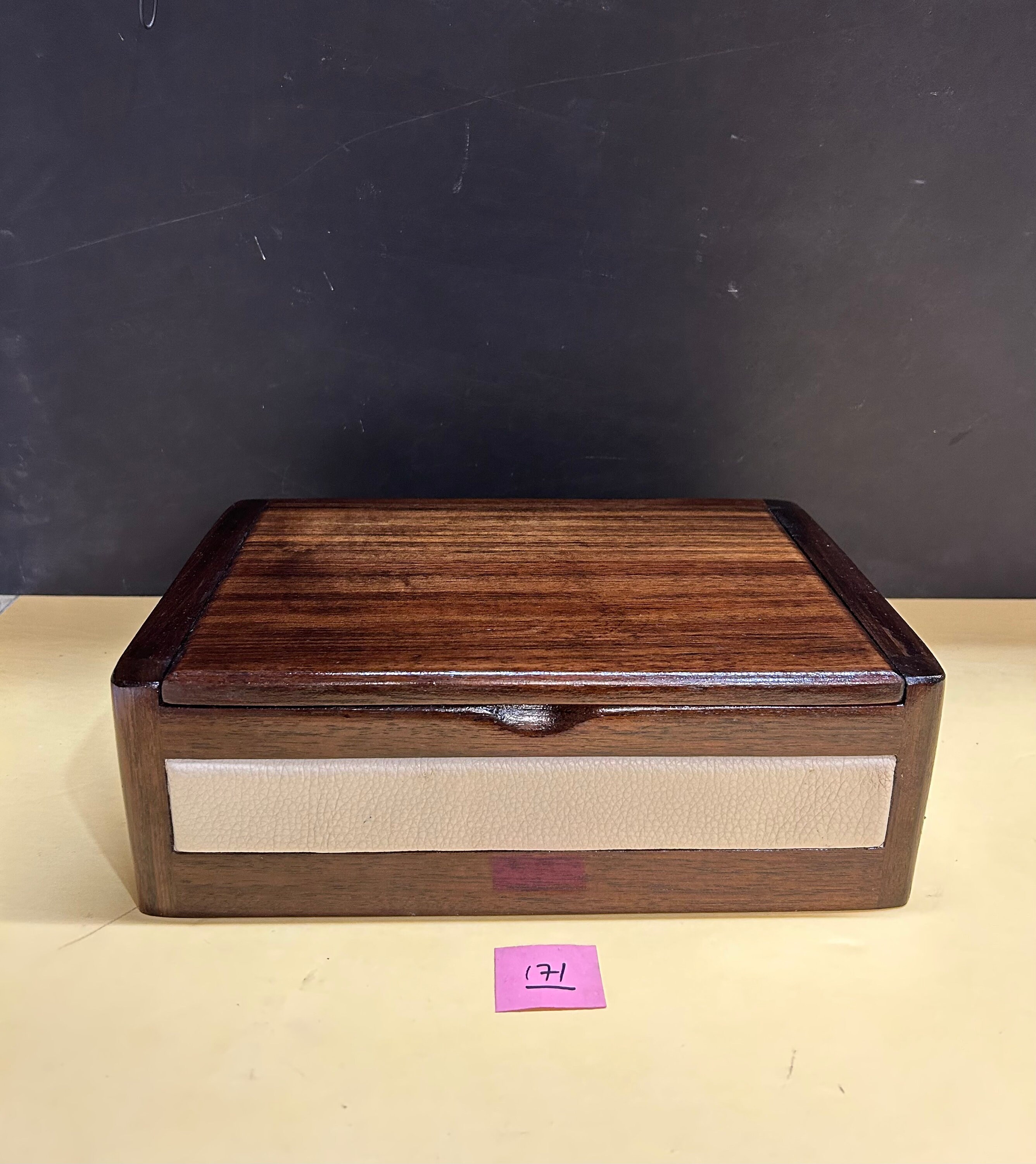 Peruvian Walnut With Genuine Leather Jewelry Box - Etsy