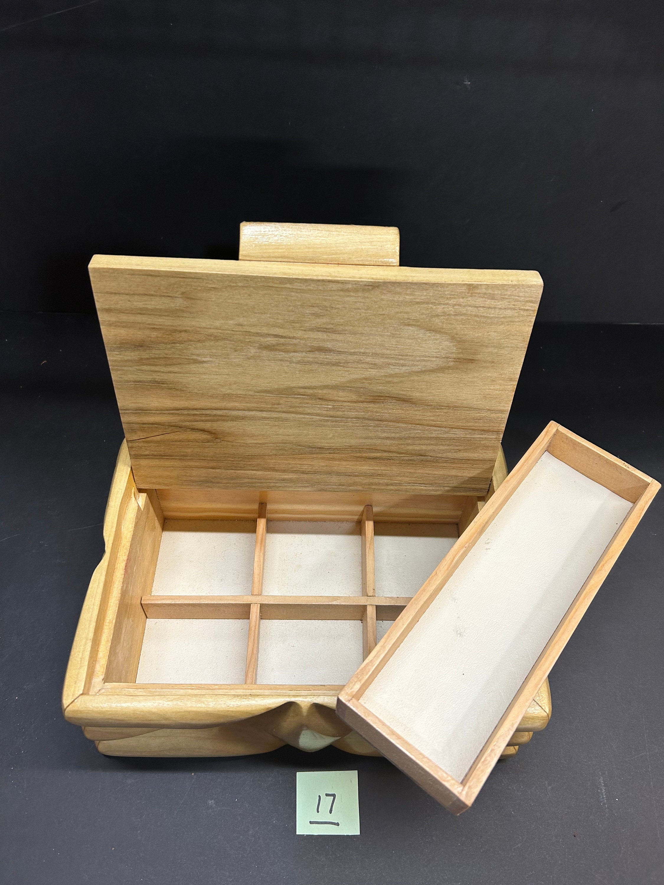 Poplar Gold Plated Silver Jewelry Box - Etsy