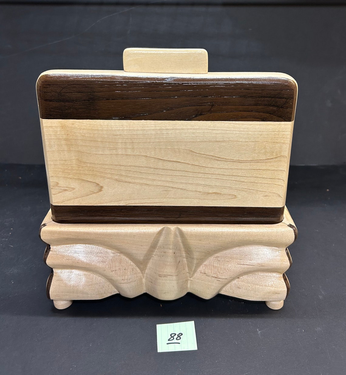 Maple Walnut Walnut Inlays Jewelry Box - Etsy