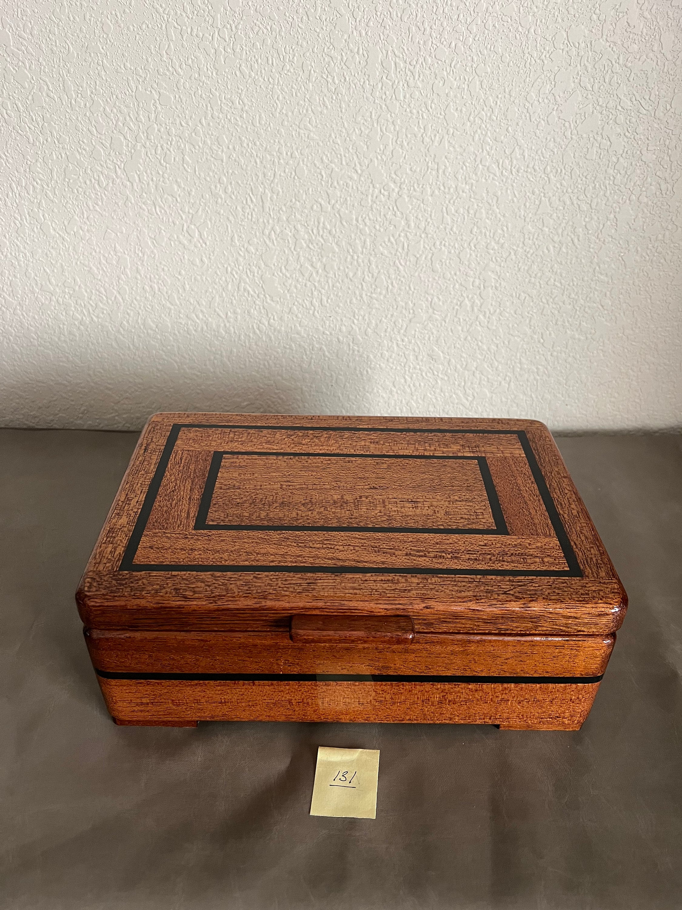 Mahogany Jewelry Box - Etsy