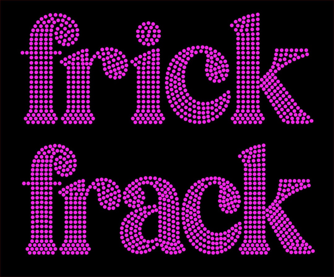 Frick & Frack Ss10 Rhinestone Template (SVG) - Etsy