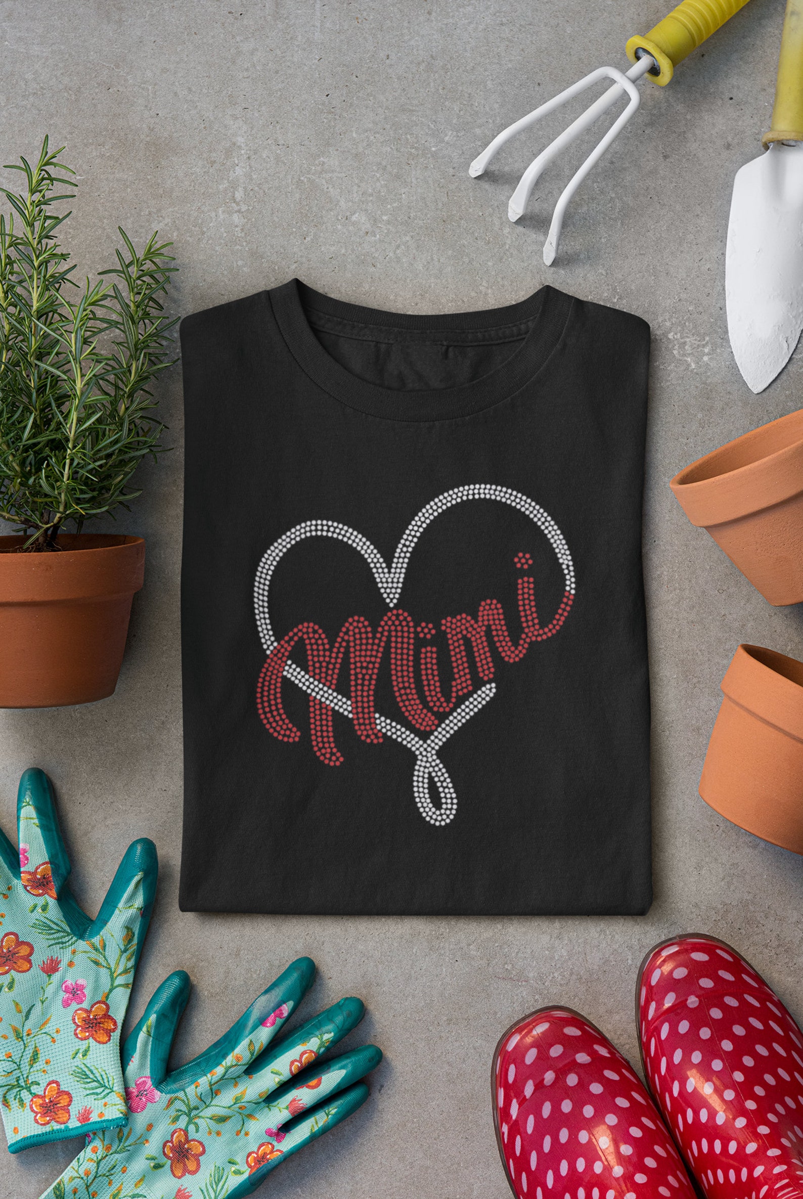 Mimi Heart Rhinestone Template Ss10 (SVG) - Etsy