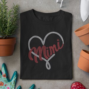 Mimi Heart Rhinestone Template Ss10 (SVG) - Etsy