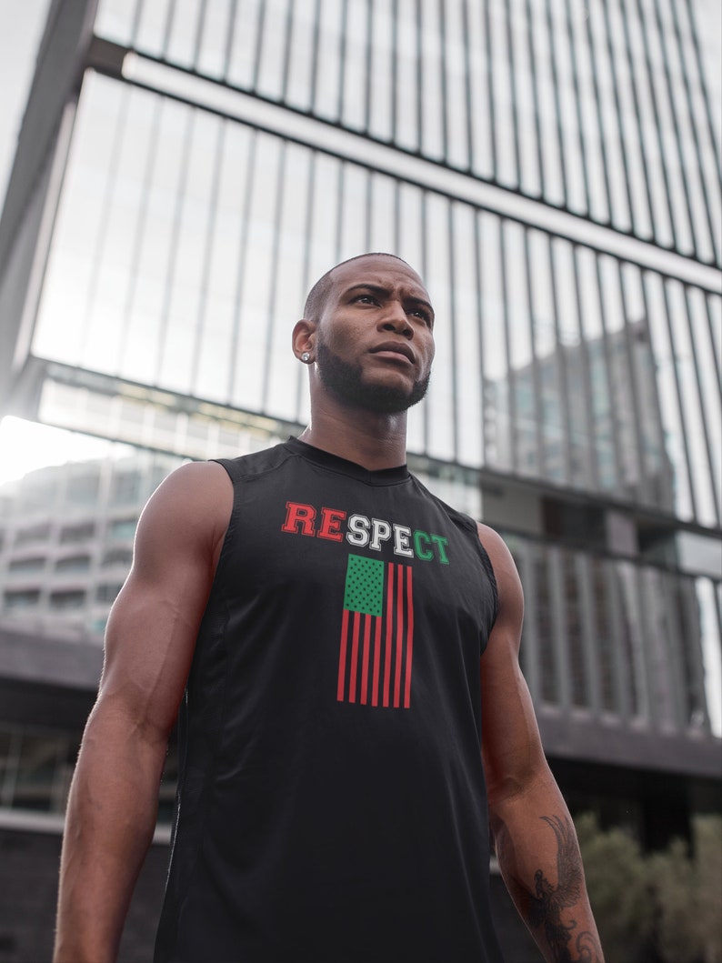 RESPECT African American Flag SVG/PNG - Etsy