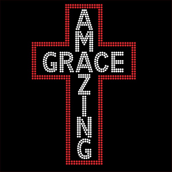 Amazing Grace Cross - Etsy