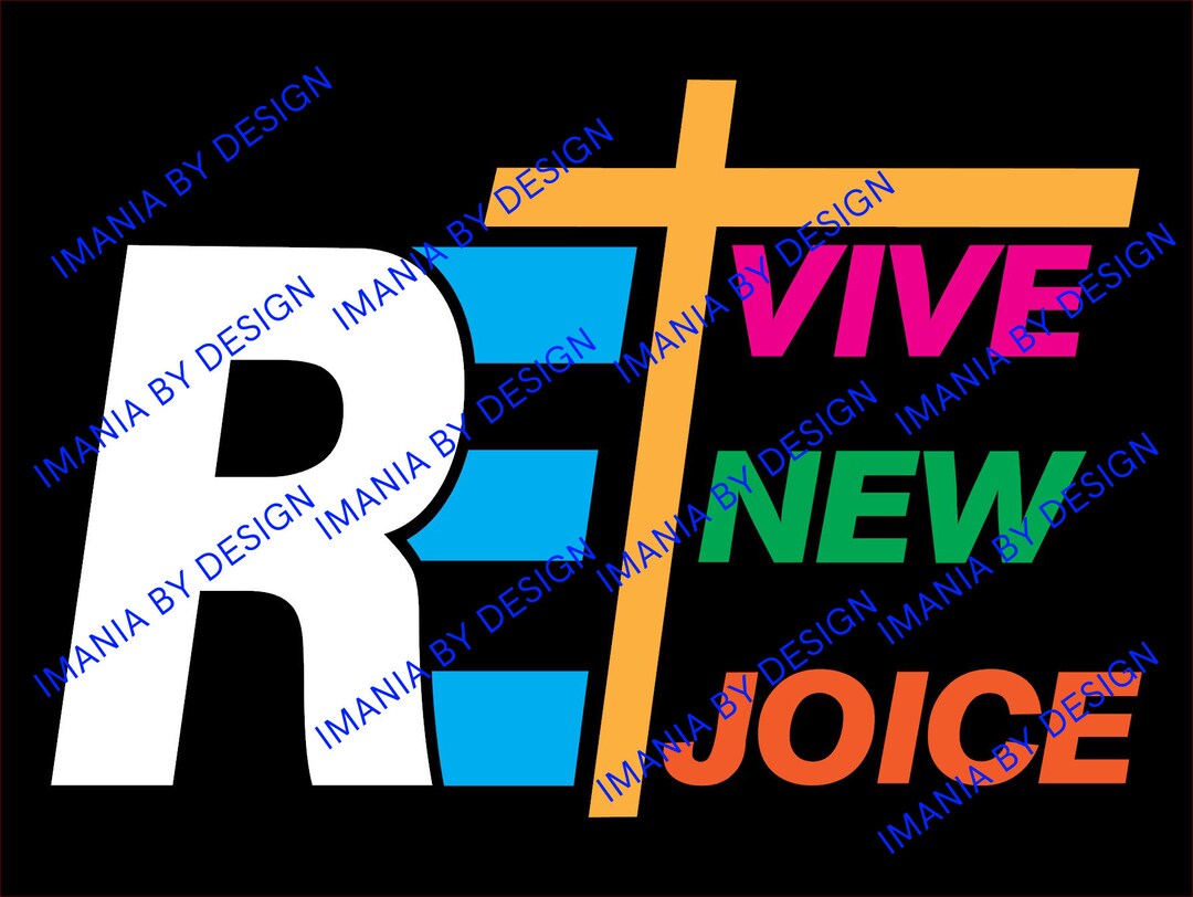 Revive Renew Rejoice (ai/svg/png/jpg) - Etsy