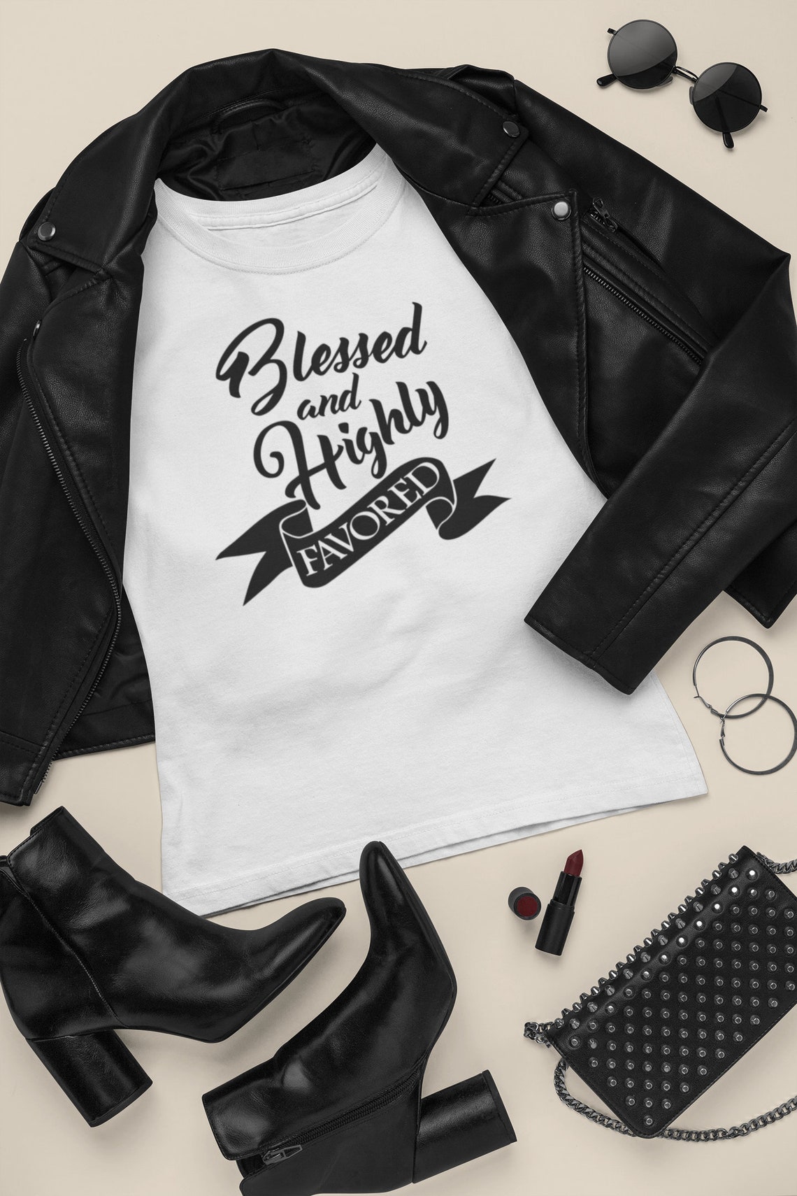 Blessed & Highly Favored (svg/ai/jpg/png) - Etsy