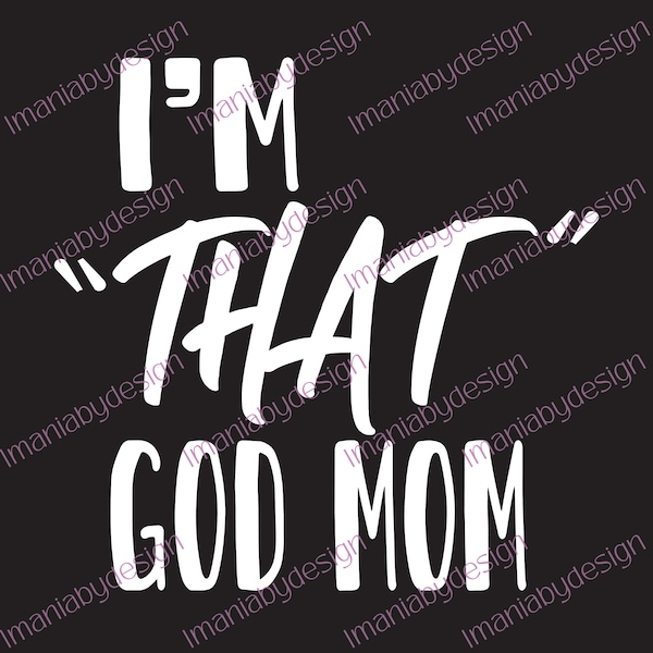 God Mom Svg - Etsy