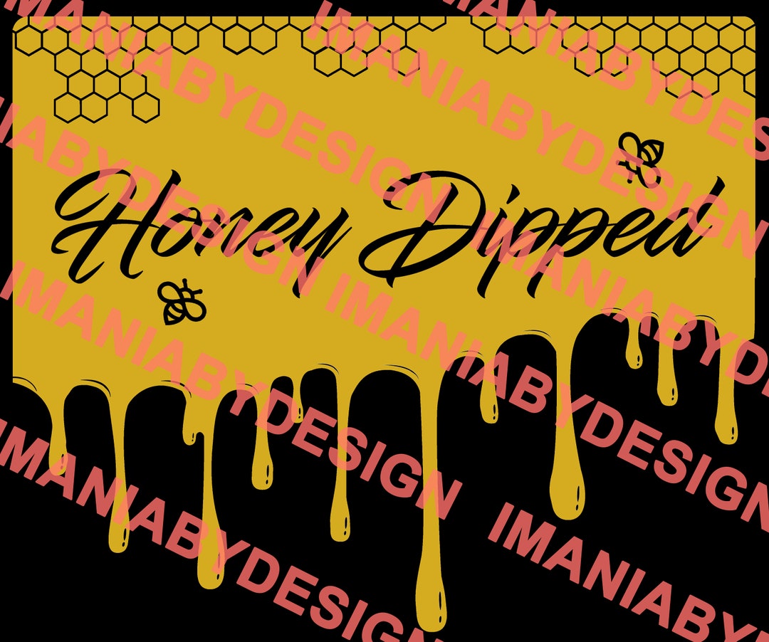 Honey Dipped SVG - Etsy