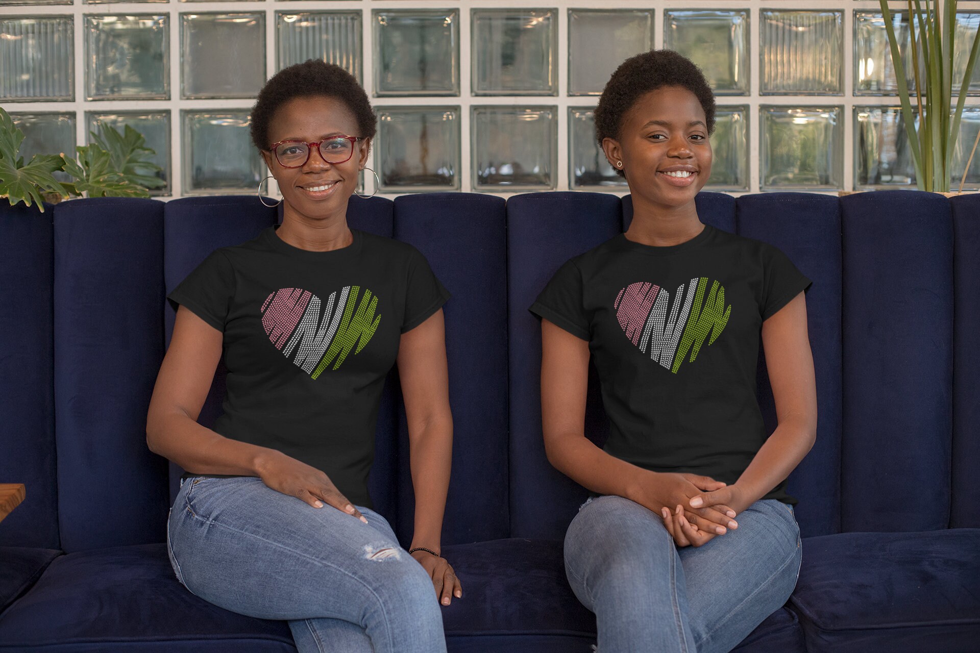 Reggae Heart Rhinestone Template Ss10 SVG - Etsy