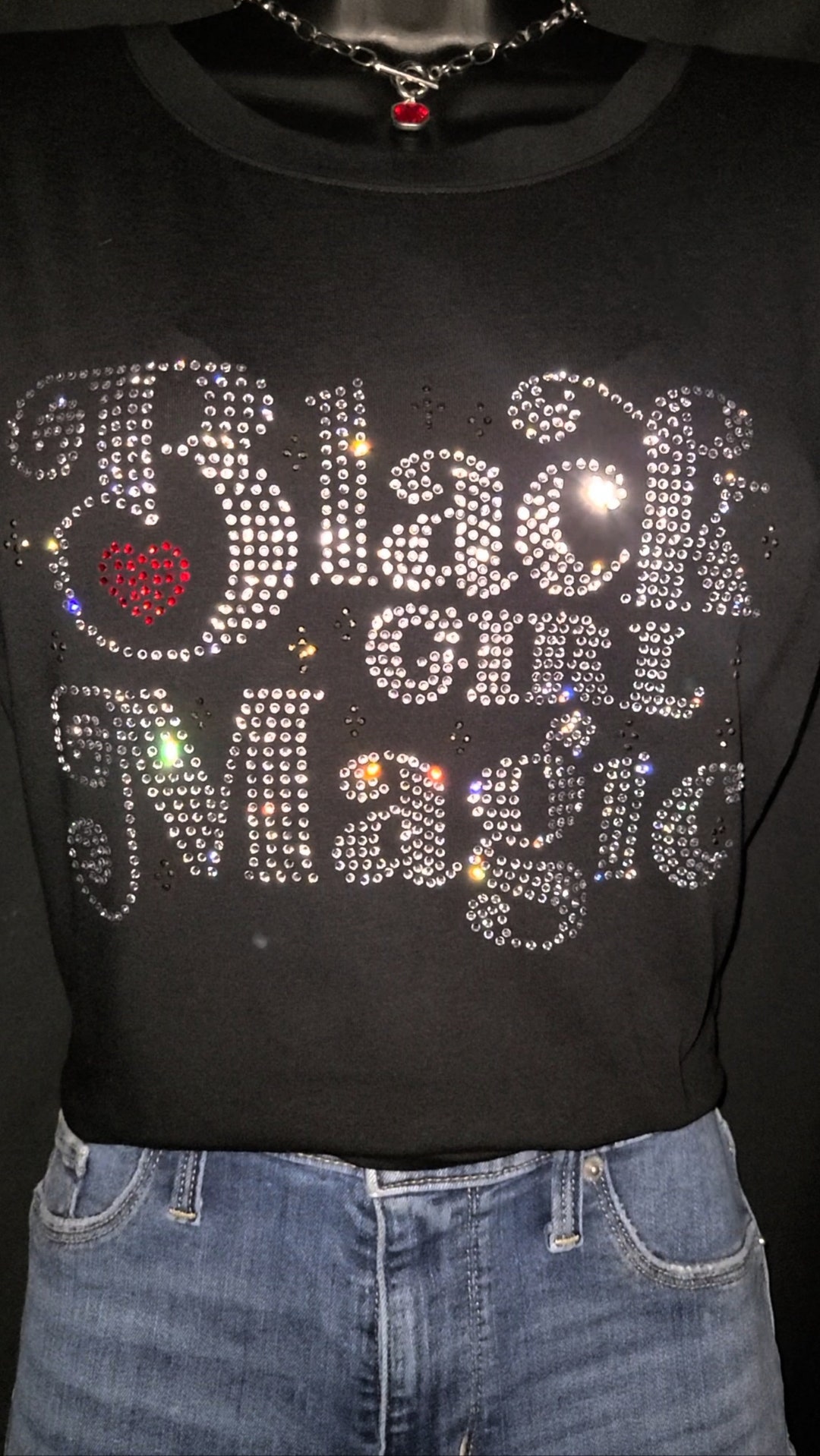 Black Girl Magic - Ss10 Rhinestone Template (SVG) - Etsy