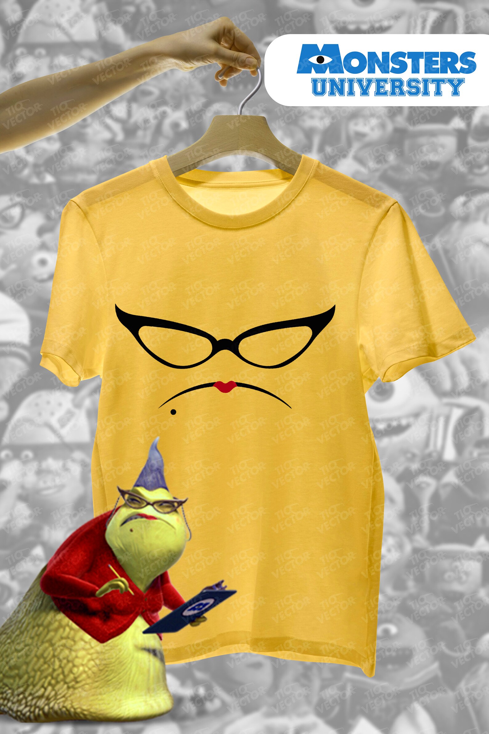 Monsters Inc PNG DTF , Monsters Inc Face Designs ,PNG, Boo,mike ...