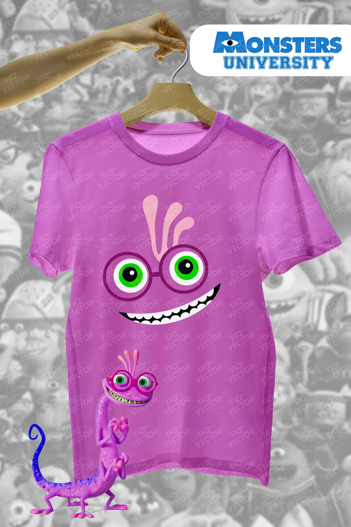 Monsters Inc PNG DTF , Monsters Inc Face Designs ,PNG, Boo,mike ...