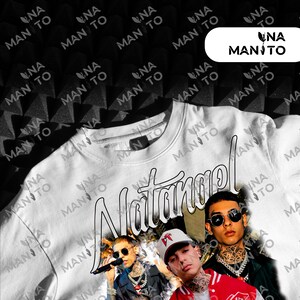 Natanael Cano Design in PNG and Halftones for Black and White T-shirts ...