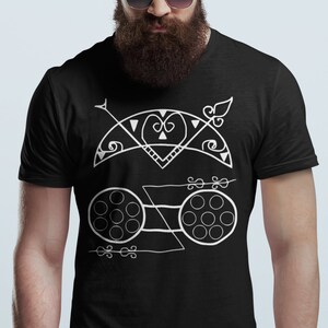 Pictish Z Rod T Shirt, Crescent V Ancient Tribal Symbol, Dark Age Pict ...
